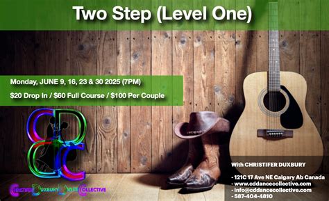 Two Step Level 1 Beginner Dance Classes Cd Dance Collective
