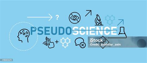 Pseudoscience Pseudo Science Icon Simple Set Graphic Header Poster