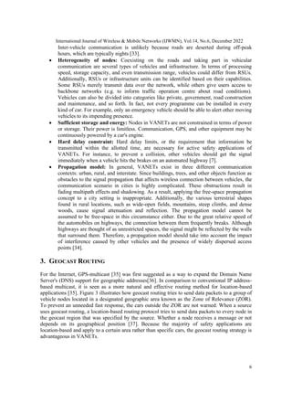 GEOCAST ROUTING PROTOCOLS FOR VEHICULAR AD HOC NETWORKS A SURVEY PDF