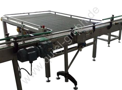 Buffer Table For Cans And Jars Quiel GmbH Sondermaschinen