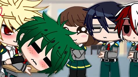 Izuku Sitting On Bakugos Lap In The Classroom Bakudeku 🧡💚 Youtube