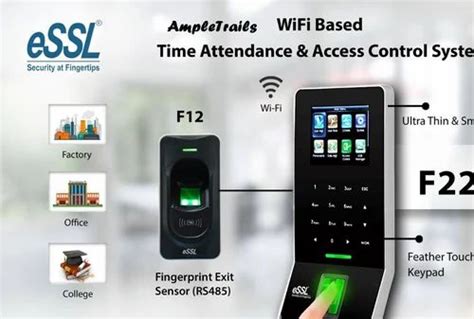 Essl F22 Biometric Attendance System Fingerprint Sensor At Rs 10000 In Raigad
