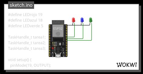 Freertos Wokwi Esp32 Stm32 Arduino Simulator