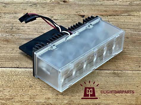 Code 3 Defender Lightbar Tricore Duo Led White Red Light Module Code 3 Defender Lightbar Tricore Duo Led White Red Light Module