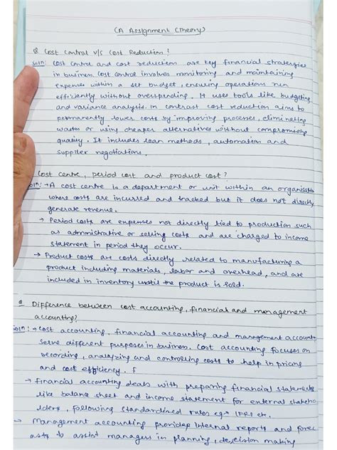 Ca Assignment Theory Pdf