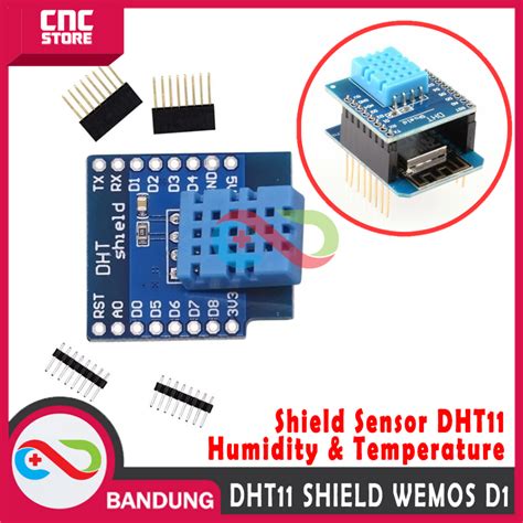 Jual Shield Dht11 For Wemos D1 Mini Pro Sensor Suhu And Kelembaban