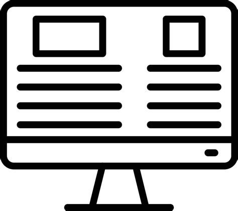 Web Design Vector Line Icon Vector Art At Vecteezy