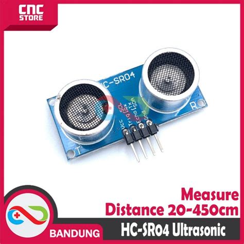 Hc Sr04 Ultrasonic Distance Measuring Transducer Sensor 3 3v 5v Lazada Indonesia