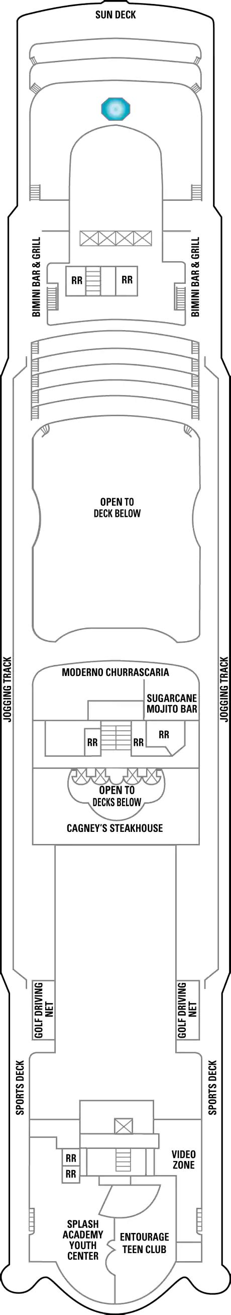 Norwegian Dawn Deck Plans Cruiseind