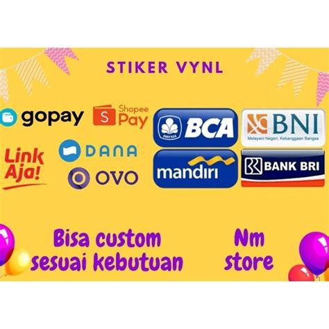 Jual Stiker Custom Shopee Indonesia