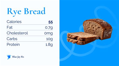 Rye Bread Calories And Nutrition Facts One Rye Bread 55 Calories