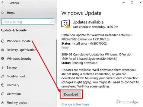 How To Fix Windows Defender Error X F