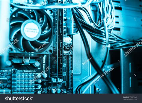 Computer System Unit Inside View Computer Stock Photo 552070360 Shutterstock