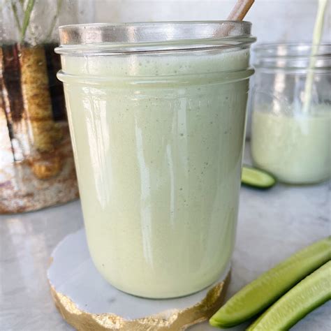 Cucumber Smoothie The Hint Of Rosemary