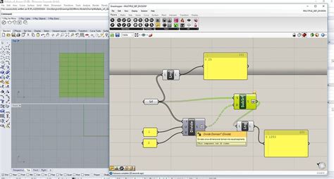 Isotrimsubsrf Of Multiple Surfaces Grasshopper Mcneel Forum