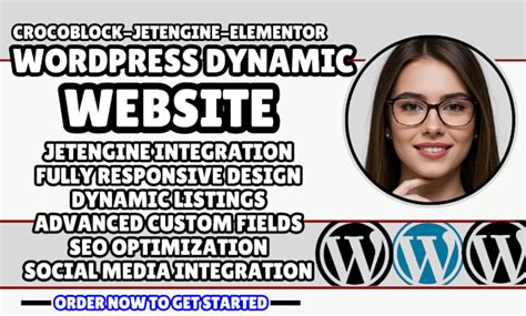 Create A Dynamic Website With Crocoblock Jetengine And Elementor By
