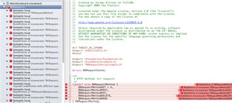 Xcode Restkit Error When Testing Ios Application On Device Stack