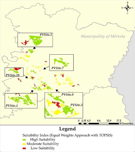 Suitability Index Si Spatial Allocation Based On The Application Of Download Scientific