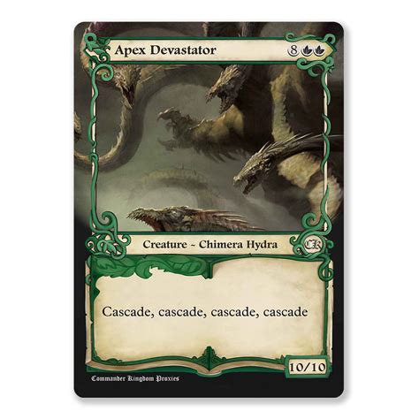 Apex Devastator Adventure Custom Mtg Proxy Card