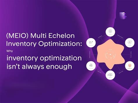 multi echelon inventory optimization