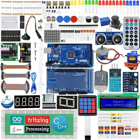 Adeept Ultimate Starter Kit Compatible With Arduino Ide Mega 2560 Lcd