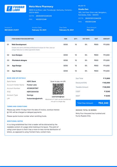 Free Invoice Generator Online Bill Maker Refrens