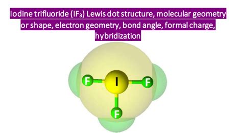 If3 Lewis Structure Molecular Geometry Hybridization Polar Or Nonpolar