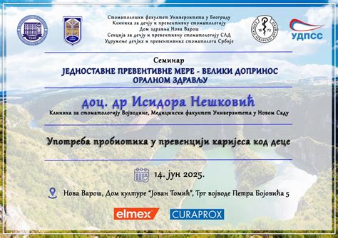 Udruzenje Decjih I Preventivnih Stomatologa Drage Kolege Udruženje Dečjih I Preventivnih