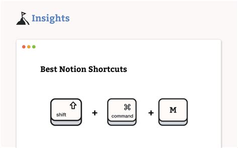 Best Notion Shortcuts Notioneers
