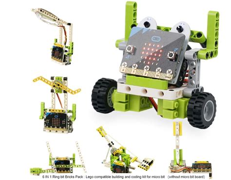 Robot Ringbit Bricks Para Microbit Zambeca 🤖 Robótica Educativa Robot Ringbit Bricks Para Microbit Zambeca 🤖 Robótica Educativa