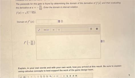 Solved The Passcode For This Gate Is Found By Determining