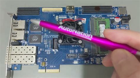 kintex 7 xc7k325t fpga development board overview youtube