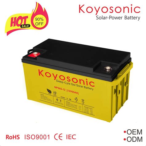 Vrla Lead Acid Agm Solar Battery V Ah Ah For Solar Panel System Storage Gel Battery