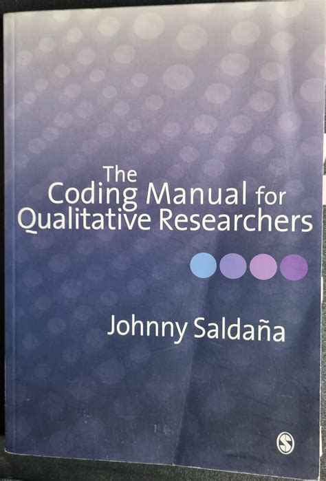 The Coding Manual For Qualitative Researchers Transghana
