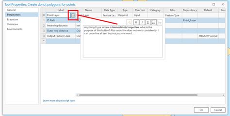 Solved What Does This Button Do In An Arcpro 33 Script T Esri Community