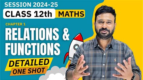 relation and function detailed one shot class 12 ch 1 detailed one