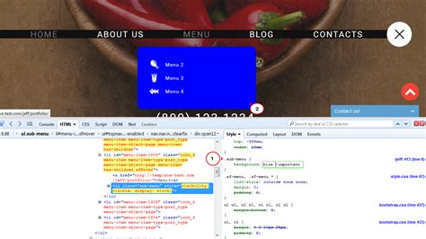 WordPress How To Change Background Of Menu Items Template Monster Help