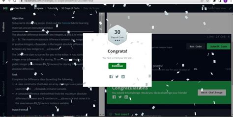 Finished 3 Stars On Hackerrank For Problem Solving Shalini Sendane Posted On The Topic Linkedin