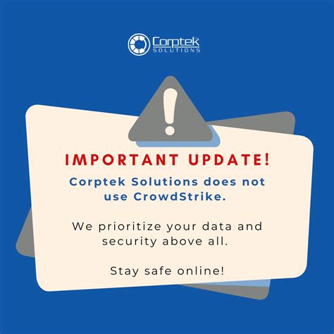 Corptek Solutions Protect Your Data With Crowdstrike Corptek Solutions Posted On The Topic