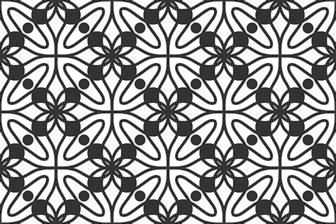 Premium Vector Seamless Abstract Geometric Shape Pattern