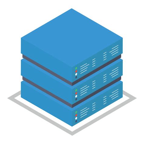 Data Server Rack 2852500 Vector Art At Vecteezy