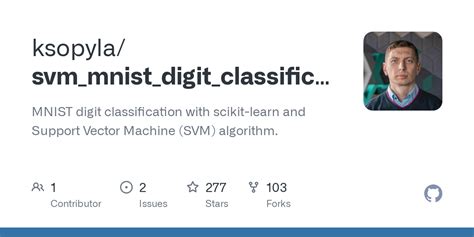 Github Ksopylasvmmnistdigitclassification Mnist Digit Classification With Scikit Learn