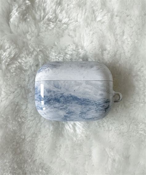 파도 유광 하드 에어팟케이스 바다 여름 에어팟4 에어팟프로 에이블리