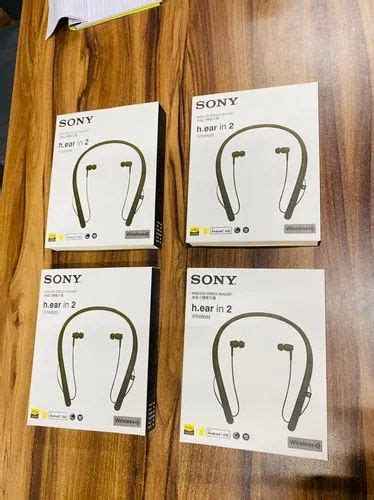 Wireless Black Sony Bluetooth Earphone At Rs 165 In New Delhi ID 23545705048