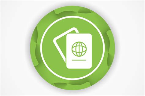 Passport Icon Graphic By Graphic Nehar · Creative Fabrica