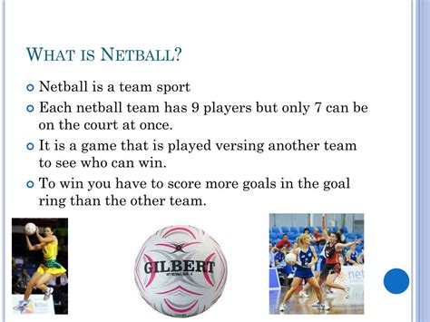 Ppt Netball Powerpoint Presentation Free Download Id 2264729