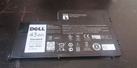 Dell Inspiron Battery Computers Tech Parts Accessories Computer Parts On Carousell