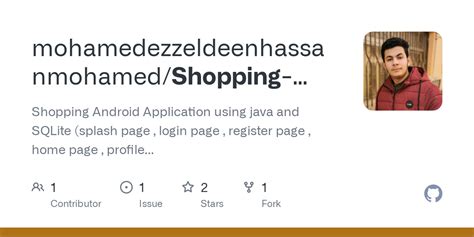 GitHub Mohamedezzeldeenhassanmohamed Shopping App Android Native Java Shopping Android