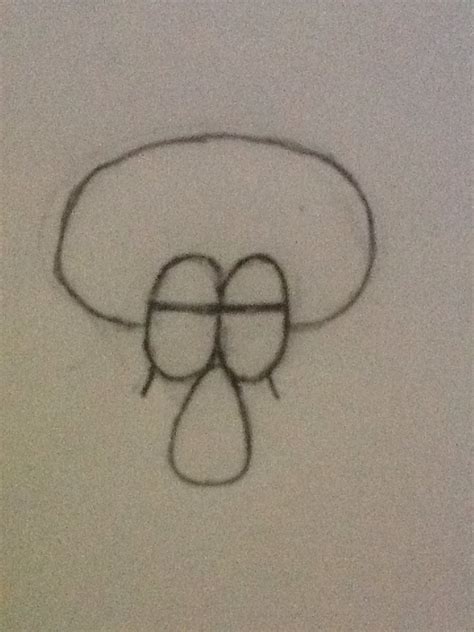 How To Draw A Squidward
