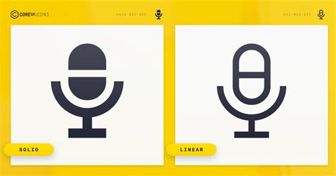 Mic Alt Icon · Linear · Coreui Icons · Svg Javascript Typescript